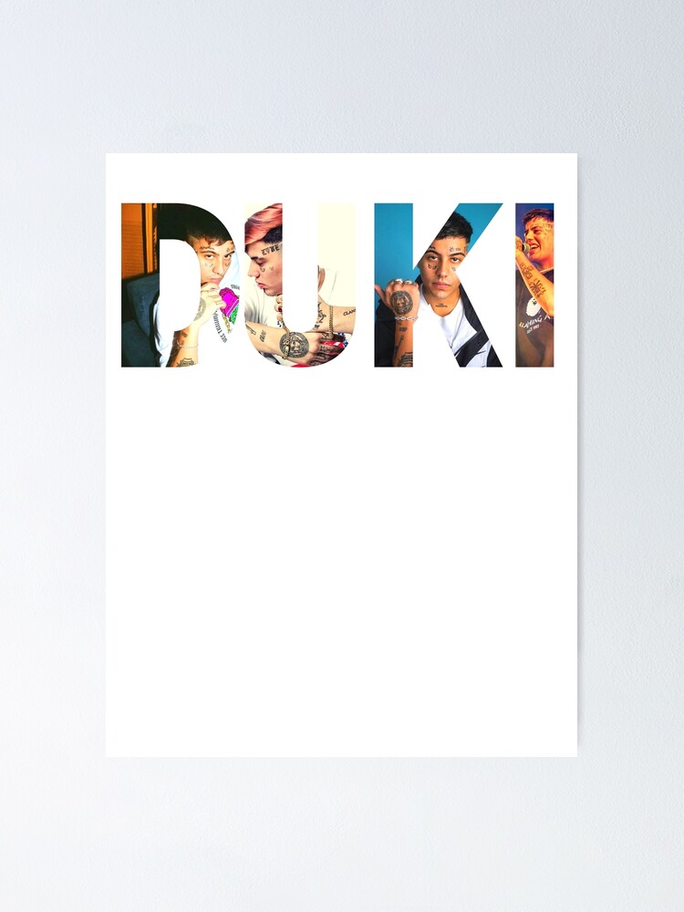 "Duki classic t shirt | Duki sticker" Poster for Sale by ReganPro5 ...