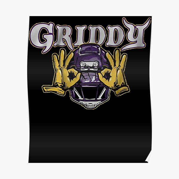 "The griddy" Poster for Sale by JamesGatton | Redbubble