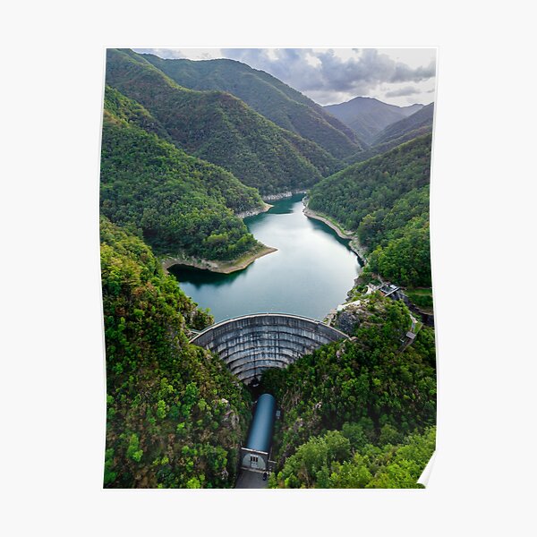 "Dam in the forest" Poster for Sale by skrbk | Redbubble
