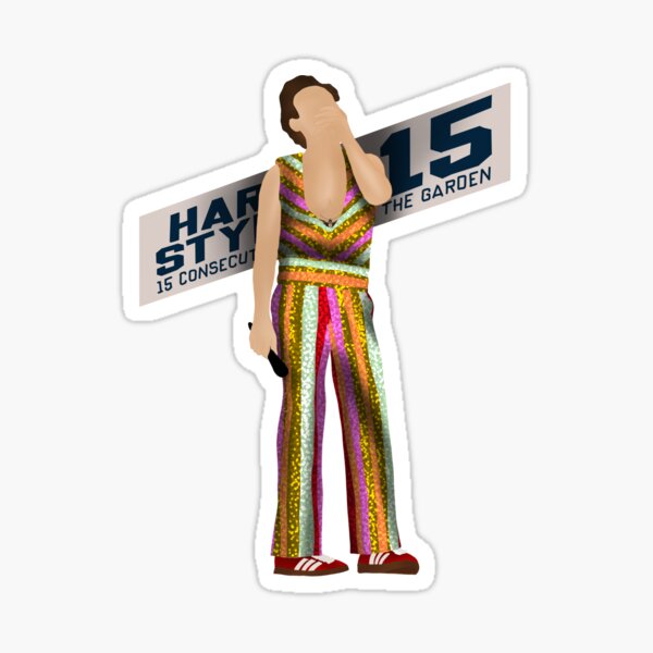 "harry styles nyc 15" Sticker for Sale by BeOutrageouss | Redbubble