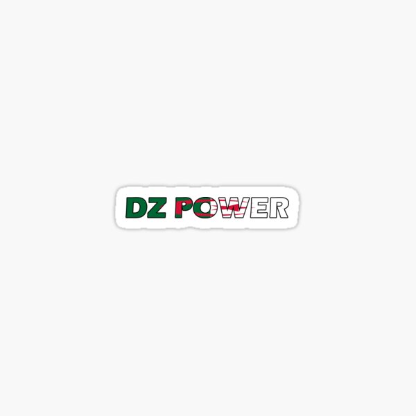 "Dz power" Sticker for Sale by Popey23 | Redbubble