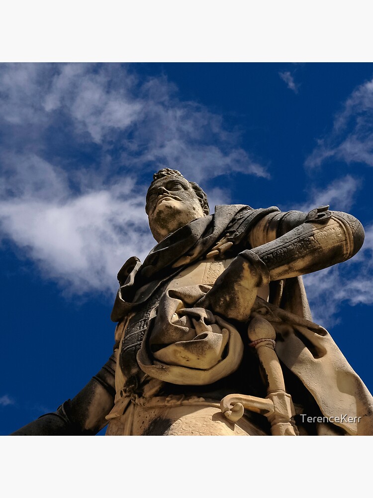 "Statue of Renaissance ruler, commissioned by grateful citizens ...