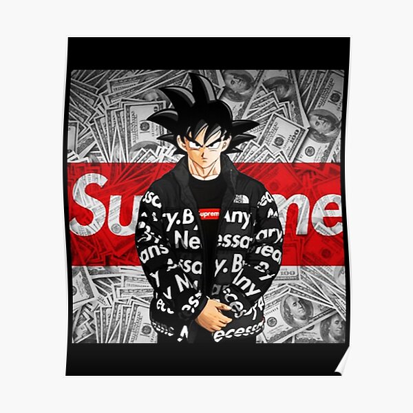 Poster « Goku Drip - goku ultra instinct , Goku Drip - manga dragon ...