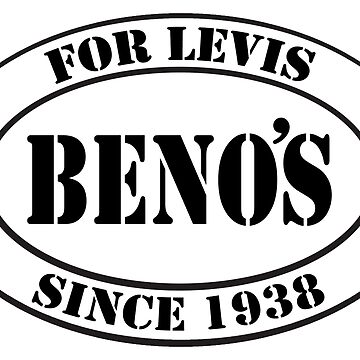 "Beno's - Taft, CA" Sticker for Sale by lotussutol | Redbubble