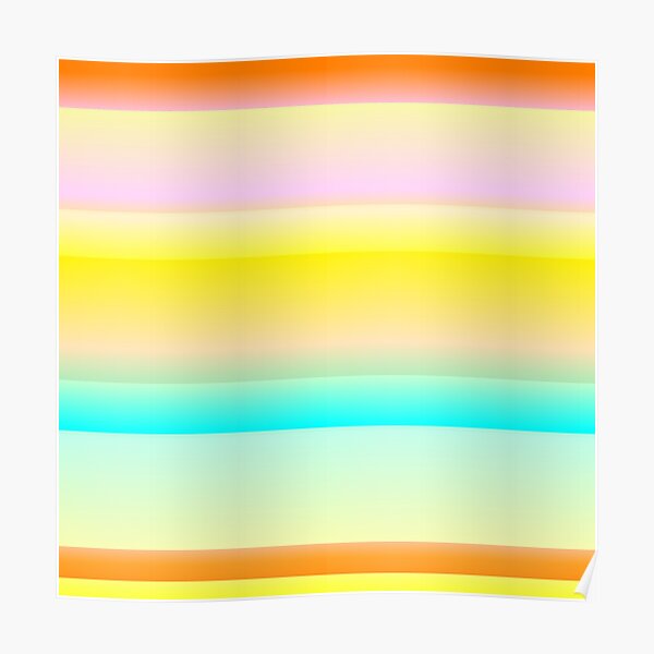 "Sunny color palette | Sunny color combination" Poster for Sale by ...