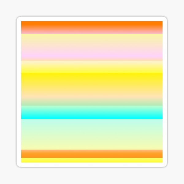 "Sunny color palette | Sunny color combination" Sticker for Sale by ...