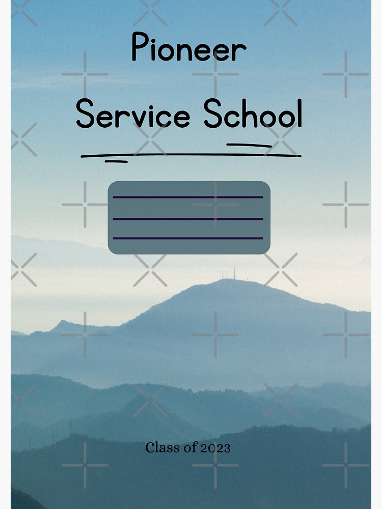 "JW Gift Pioneer Service School Class of 2023 Jw Artist" Sticker for ...