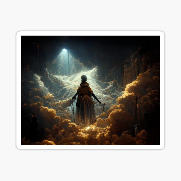 "Fallen from heaven" Sticker for Sale by Roselight13 | Redbubble