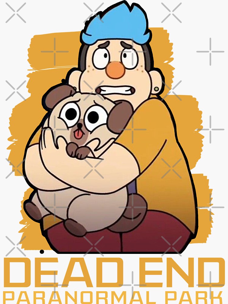 "dead end scary" Sticker for Sale by belakova | Redbubble