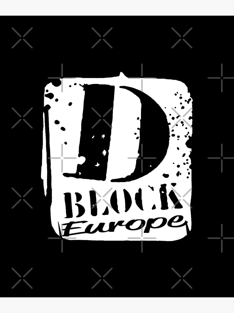 "Logo D-Block Europe " Poster for Sale by RAPORI | Redbubble