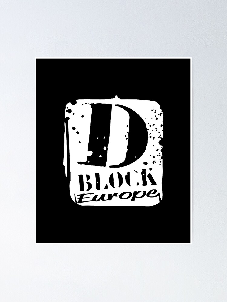"Logo D-Block Europe " Poster for Sale by RAPORI | Redbubble