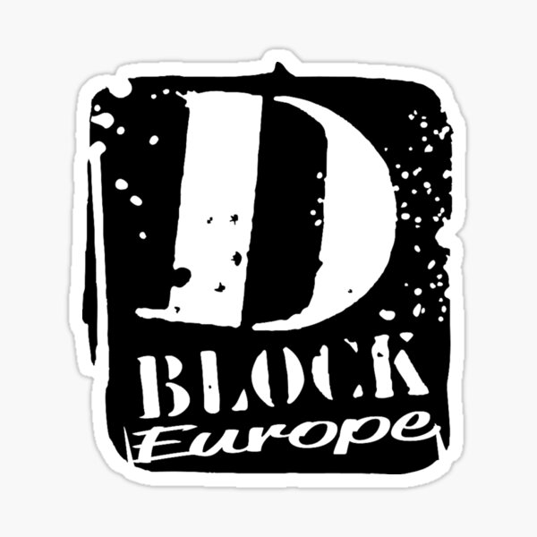 "Logo D-Block Europe " Sticker for Sale by RAPORI | Redbubble