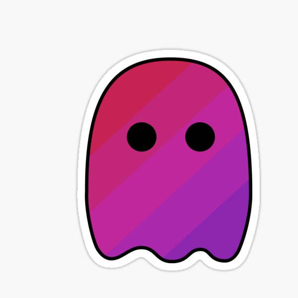 "Aceflux pride ghost" Sticker for Sale by lunyssa | Redbubble