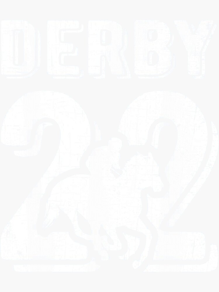 "Kentucky Racing 2022 Derby Horse Racing" Sticker for Sale by sudolego ...
