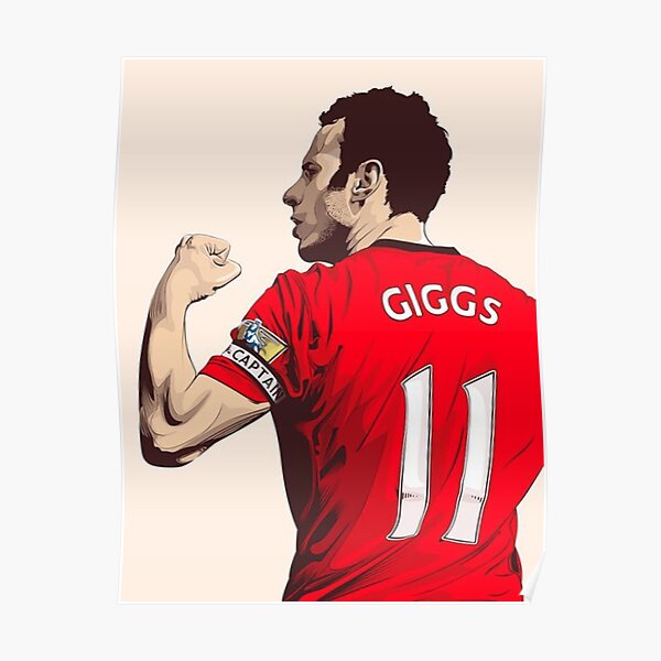 "Ryan Giggs sketch" Poster for Sale by Akta89 | Redbubble