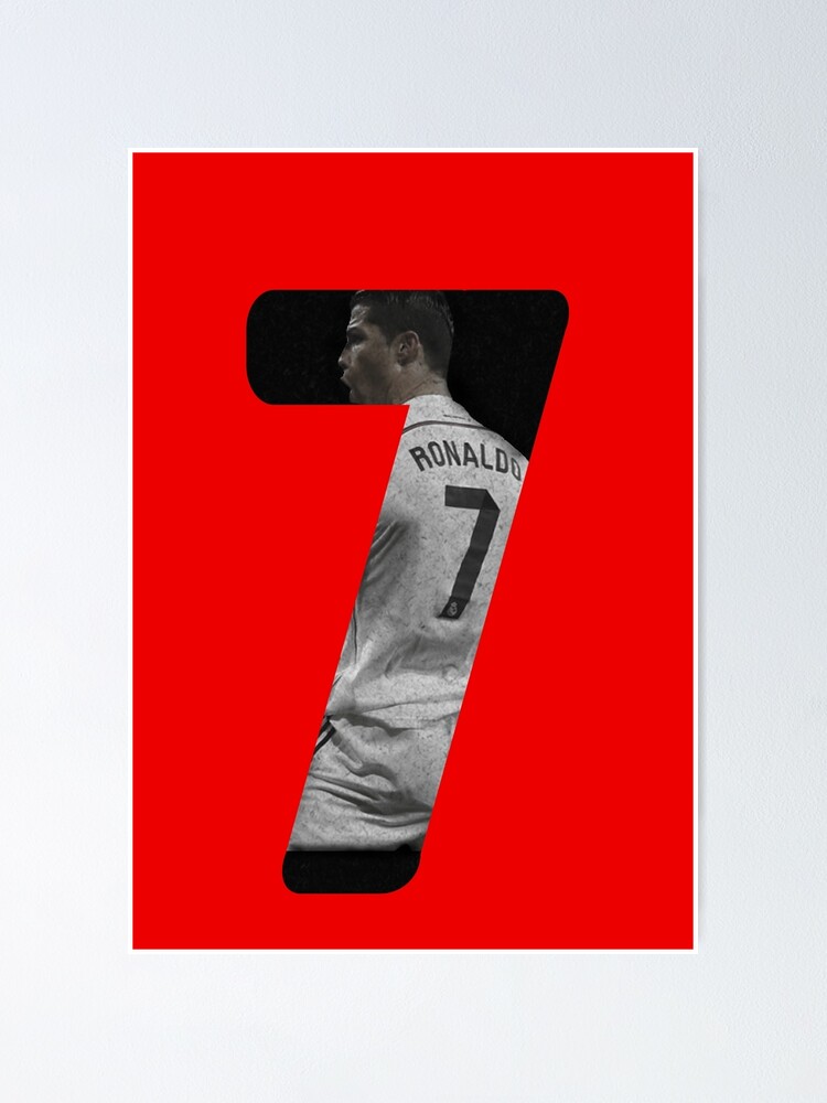 "Cristiano Ronaldo shirt number manipulation " Poster for Sale by ...