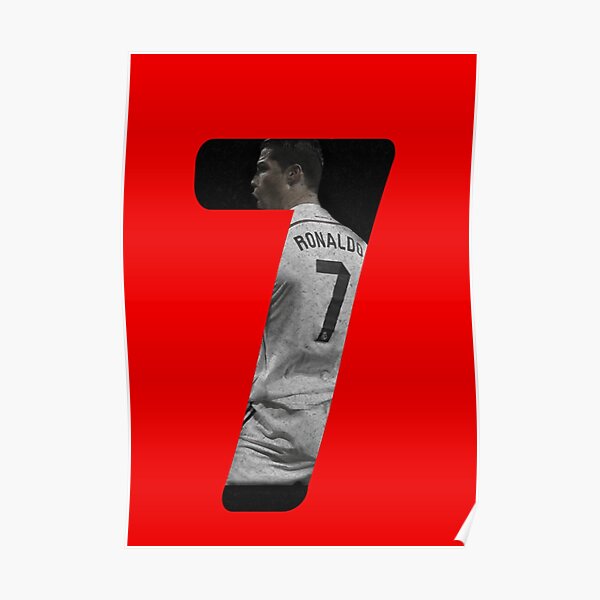 "Cristiano Ronaldo shirt number manipulation " Poster for Sale by ...