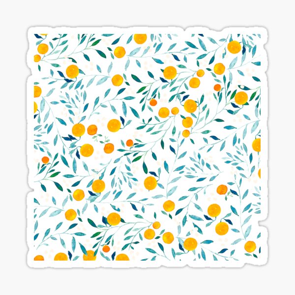 "Orange Tree" Sticker for Sale by artiisan | Redbubble
