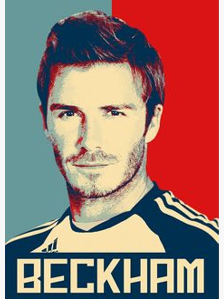 "David beckham" Sticker for Sale by EileenMalloy | Redbubble