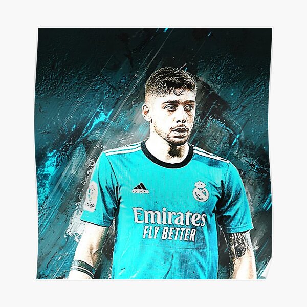 "Federico Valverde 3#220922" Poster for Sale by AmayaEllen | Redbubble