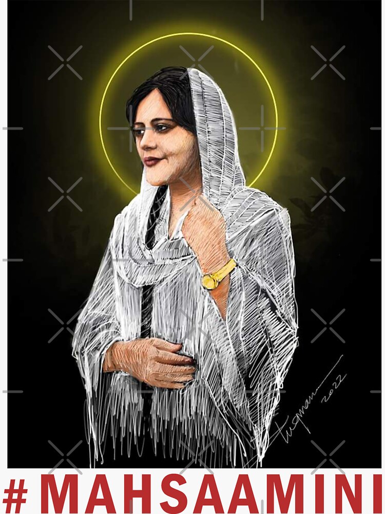 "Mahsaamini Iran, MAHSA AMINI, Support Mahsaamini, Stand with ...