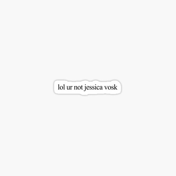Jessica Vosk Gifts & Merchandise | Redbubble