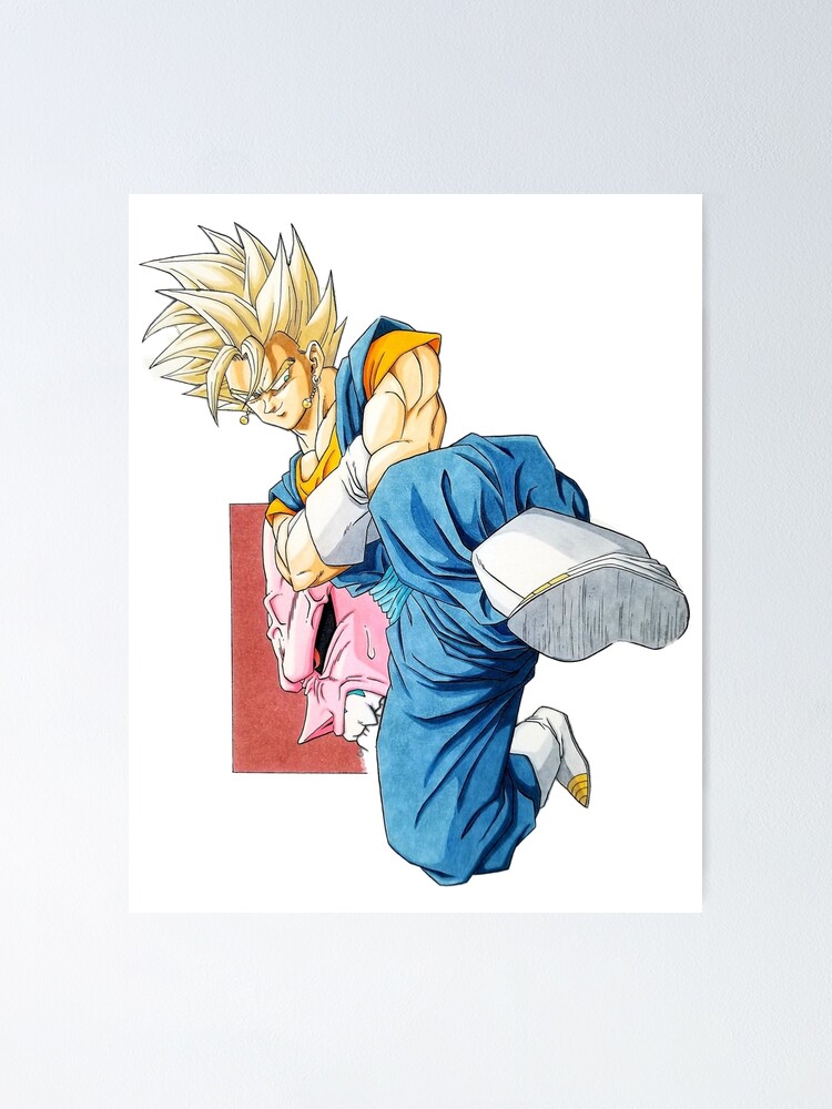 "Super Saiyan Vegito" Poster for Sale by AnimeShopBalkan | Redbubble