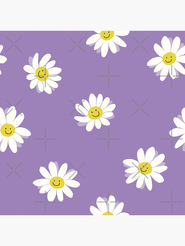"Smiling Daisy" Sticker for Sale by ljstudio | Redbubble
