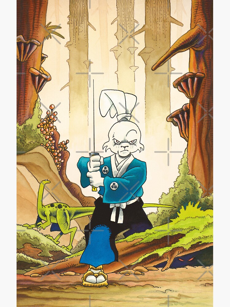 "usagi yojimbo,usagi,dinosaur,pet,animal,rabbit,woods, forest, samurai ...