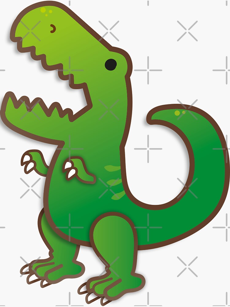 "Madafaka T-Rex" Sticker for Sale by roshomx | Redbubble