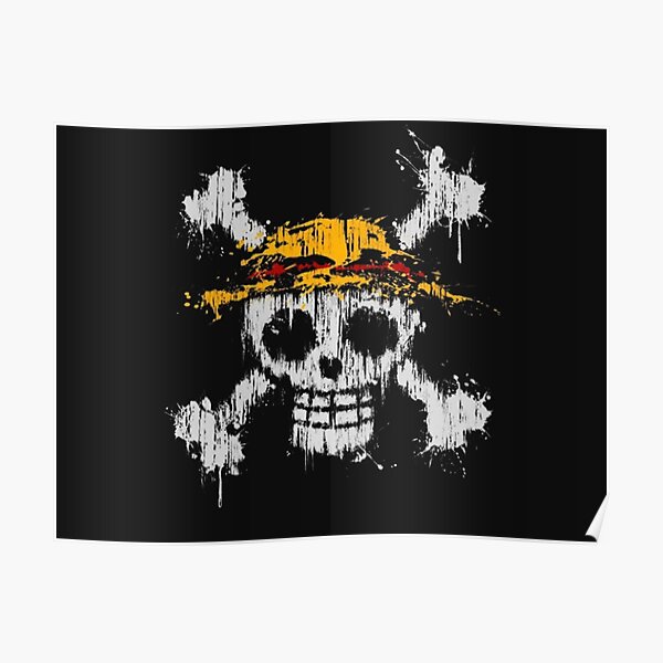 "ONE PIECE LOGO" Poster for Sale by LoujinStore | Redbubble