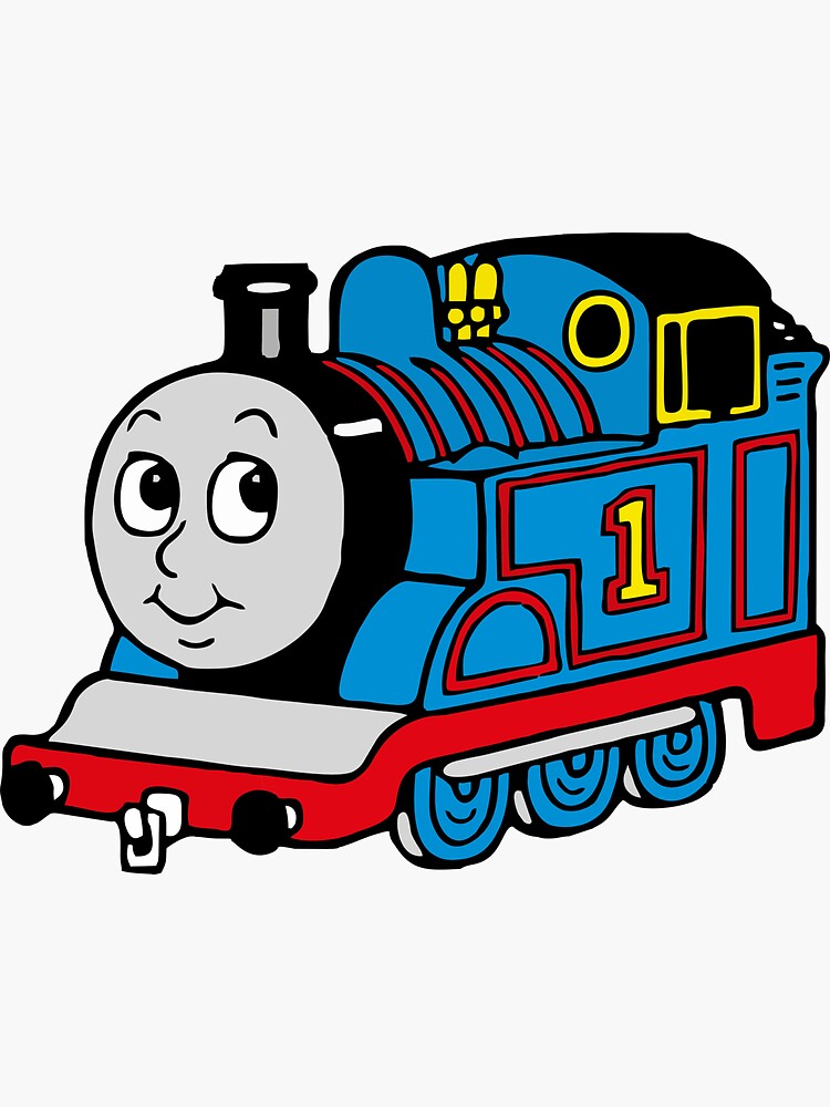 "Thomas The Tank Engine" Sticker for Sale by joejoees | Redbubble