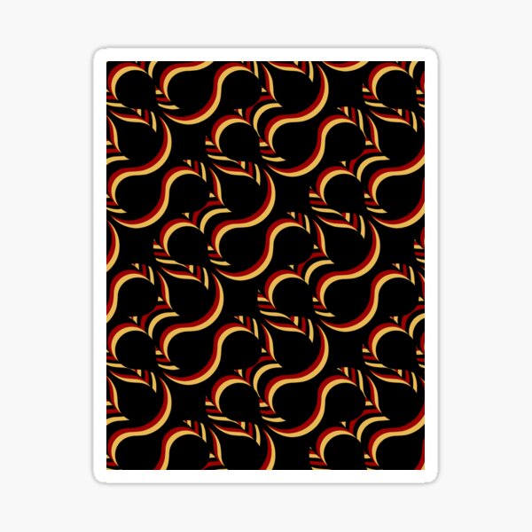 "Traditional patterns" Sticker for Sale by MYWMC | Redbubble