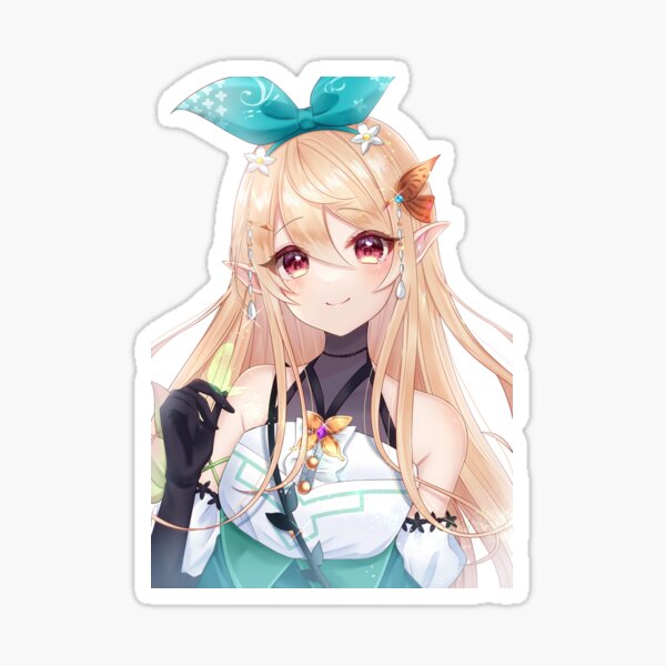 "Pomu Rainpuff - Nijisanji EN" Sticker for Sale by Artwala75 | Redbubble