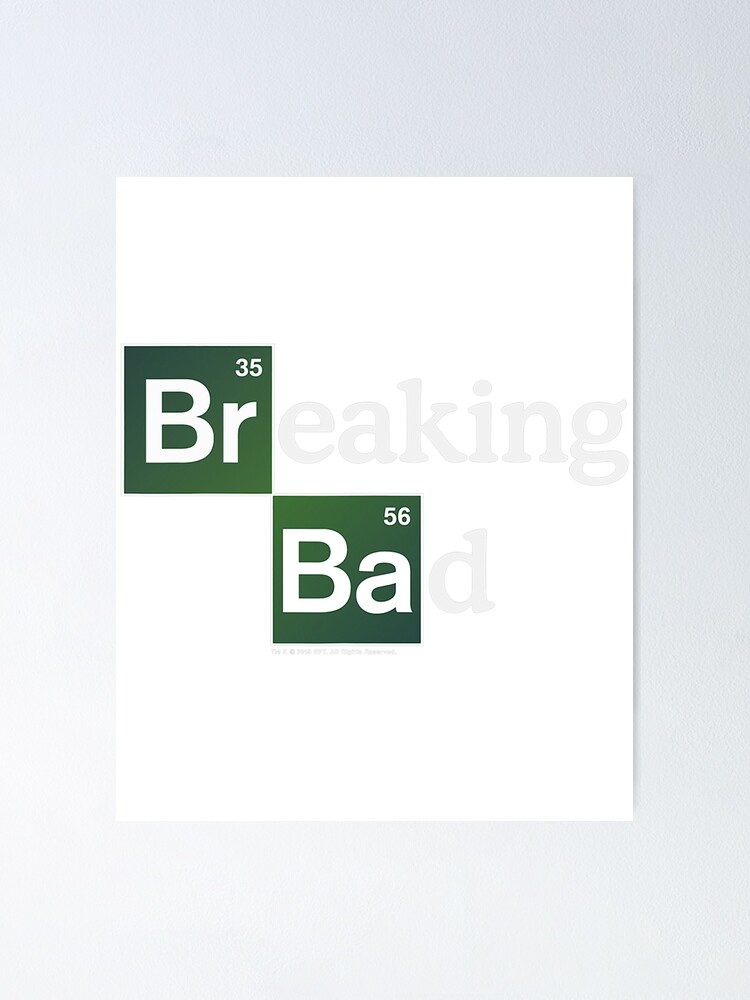 "Breaking Bad Periodic Square Logo" Poster for Sale by knauf3bts ...
