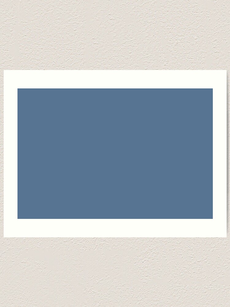 "Dark Blue Solid Color Dunn-Edwards 2023 Trending Color Clean Slate ...