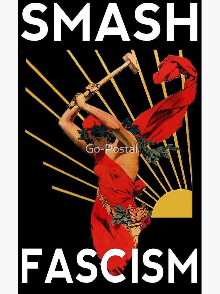 Smash Fascism Premium Matte Vertical Poster sold by Carlos Guerrero ...