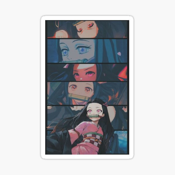 Nezuko Kamado Design Sticker For Sale By Allwhatiwant4 Redbubble
