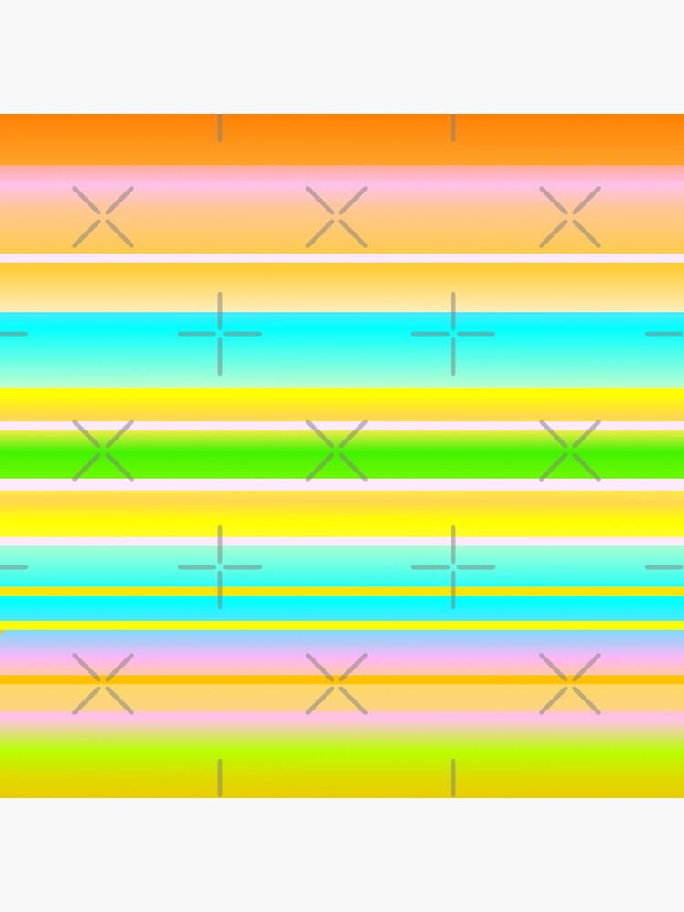 "Bright color palette | Bright summertime color combination" Sticker ...