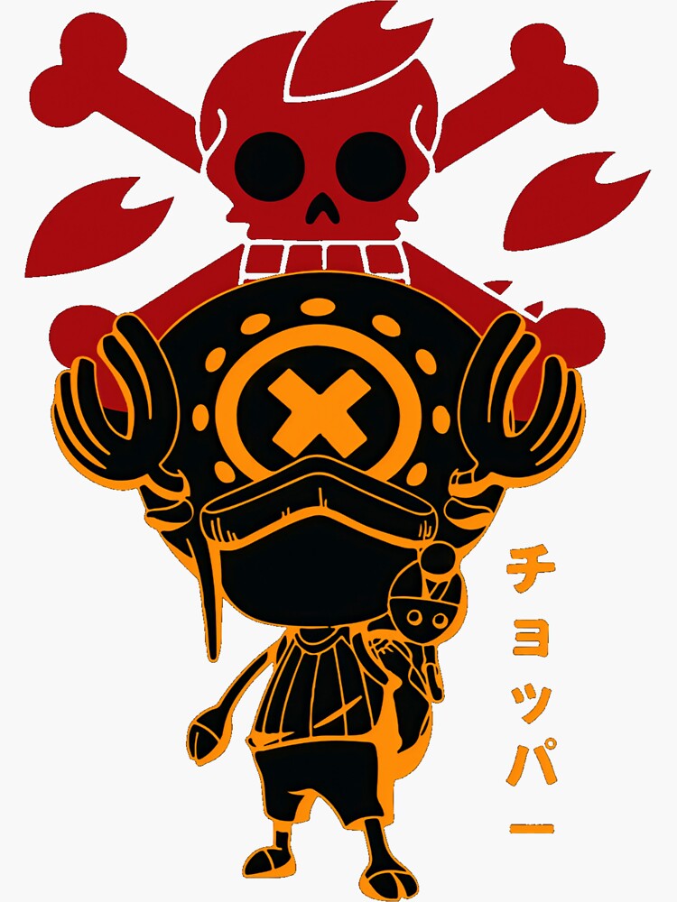 "ONE PIECE CHOPPER" Sticker for Sale by SATOXX | Redbubble