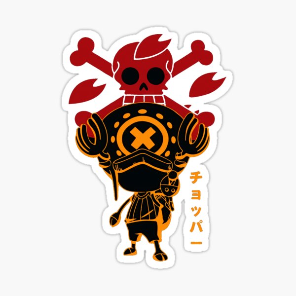 "ONE PIECE CHOPPER" Sticker for Sale by SATOXX | Redbubble
