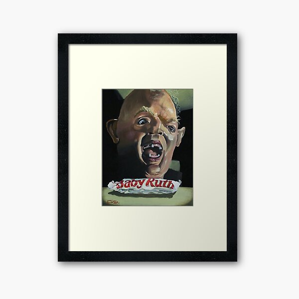 "The Goonies Sloth Baby Ruth artwork" Framed Art Print for Sale by ...