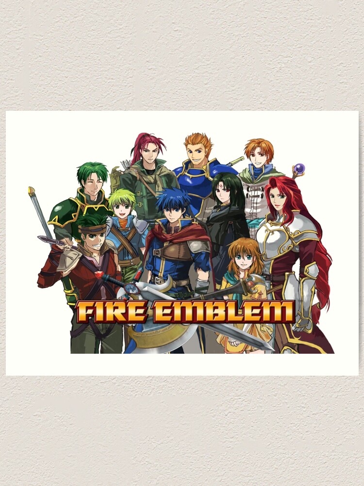 "Fire Emblem" Art Print by Sleepgazer | Redbubble