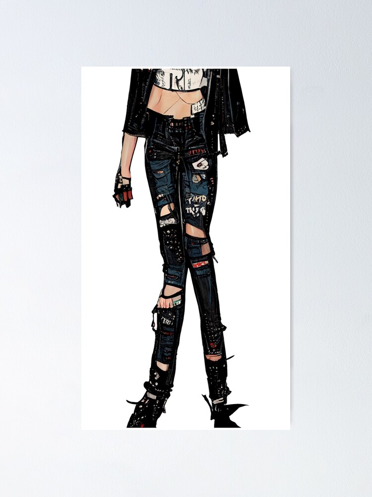 "Alt Girl - 90s Alternative 1" Poster for Sale by Pugosaurus | Redbubble