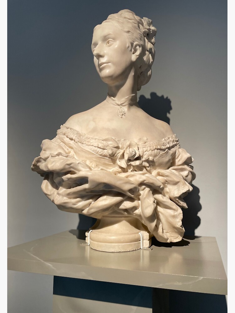 "Bust of Mrs Lousia Turner by Jean-Baptiste Carpeaux" Sticker for Sale ...