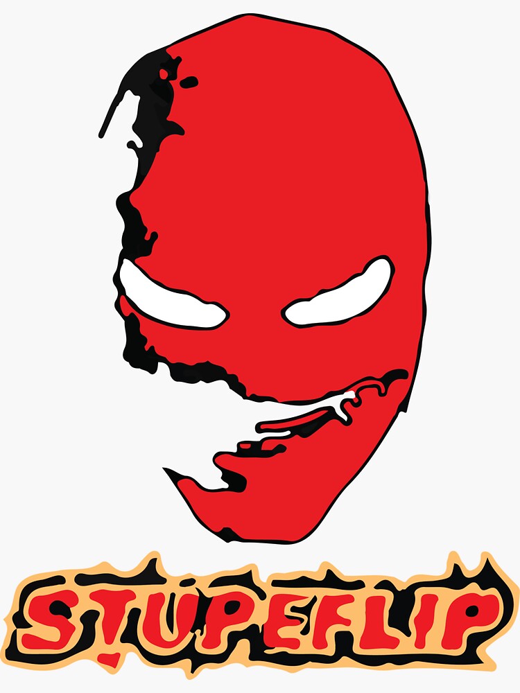 "Stupeflip" Sticker for Sale by Acee91 | Redbubble