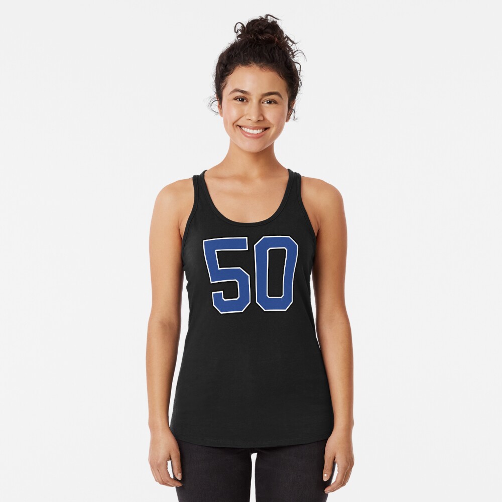 "Number 50 lucky sports jersey fifty" Sticker for Sale by HeavyStyle ...