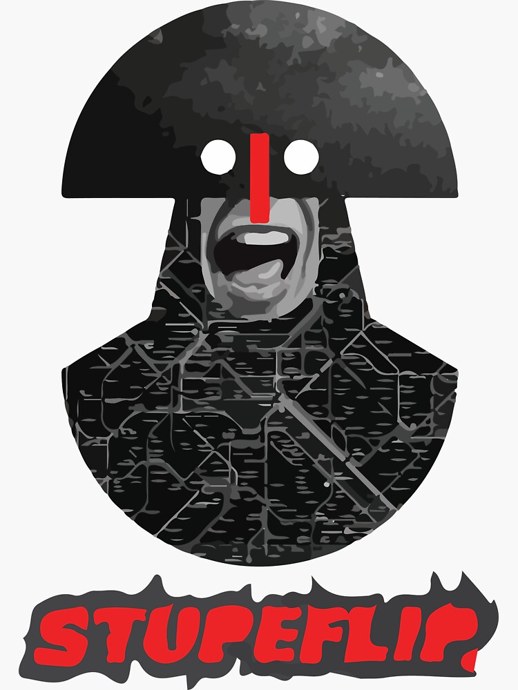 " Stupeflip" Sticker for Sale by Acee91 | Redbubble