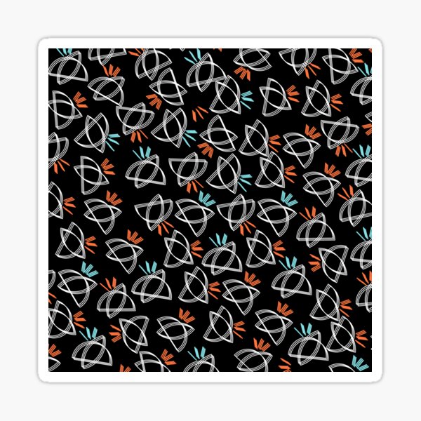 "Pacific Patterns" Sticker for Sale by Quill-Design | Redbubble