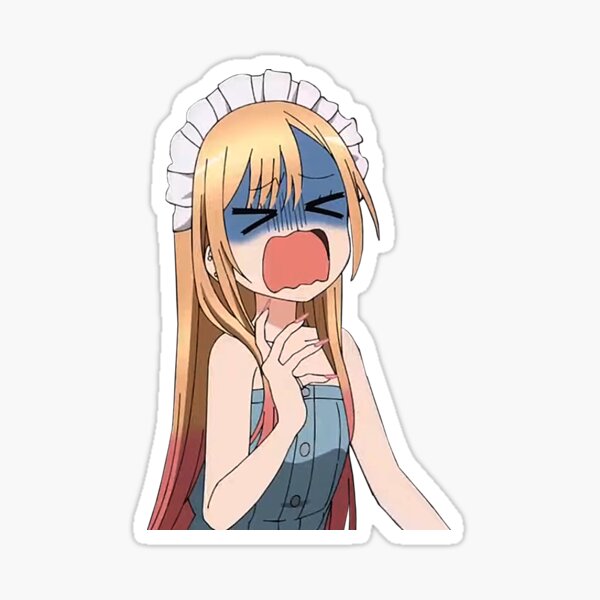 "Cute Kitagawa surprised" Sticker for Sale by Fallbackdown | Redbubble